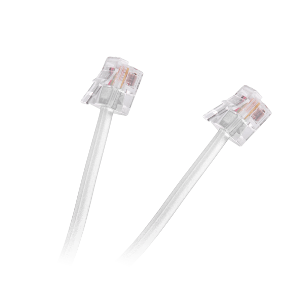 Kabel telefon.abonencki 20m biały - Lechpol B2B