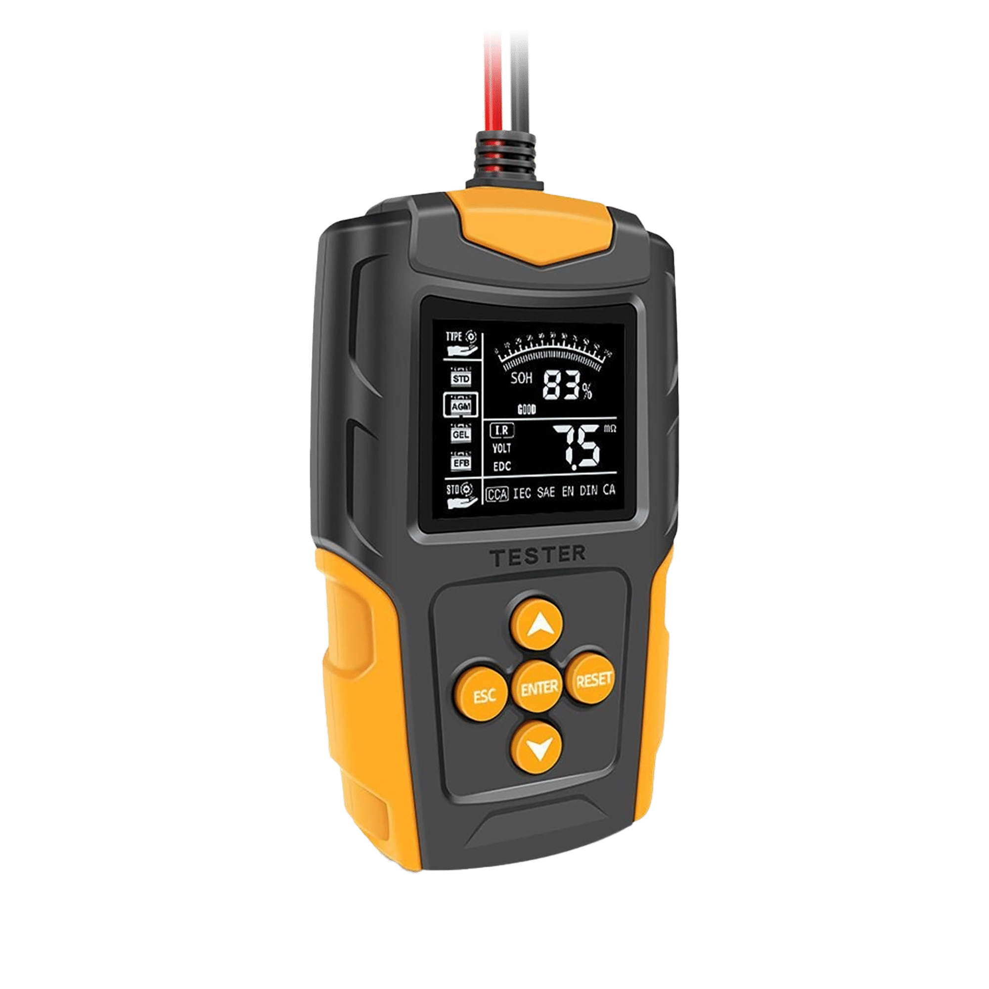 Cyfrowy tester akumulatorów 12/24V - Lechpol B2B