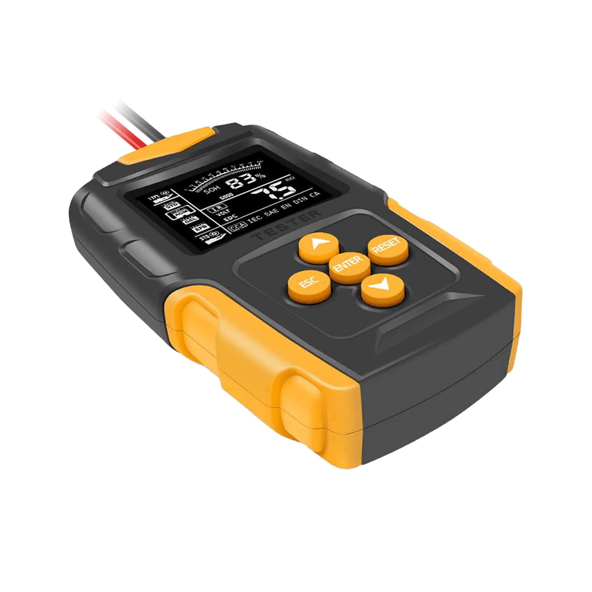 Cyfrowy tester akumulatorów 12/24V - Lechpol B2B