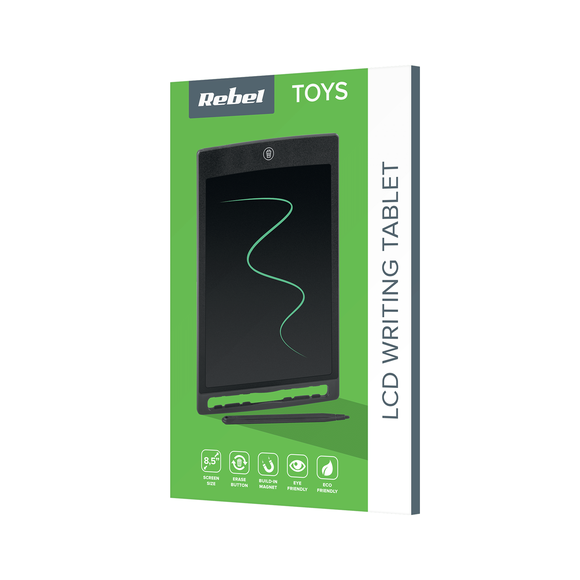 Elektroniczny notatnik, tablet graficzny do rysowania 8,5" multikolor ...