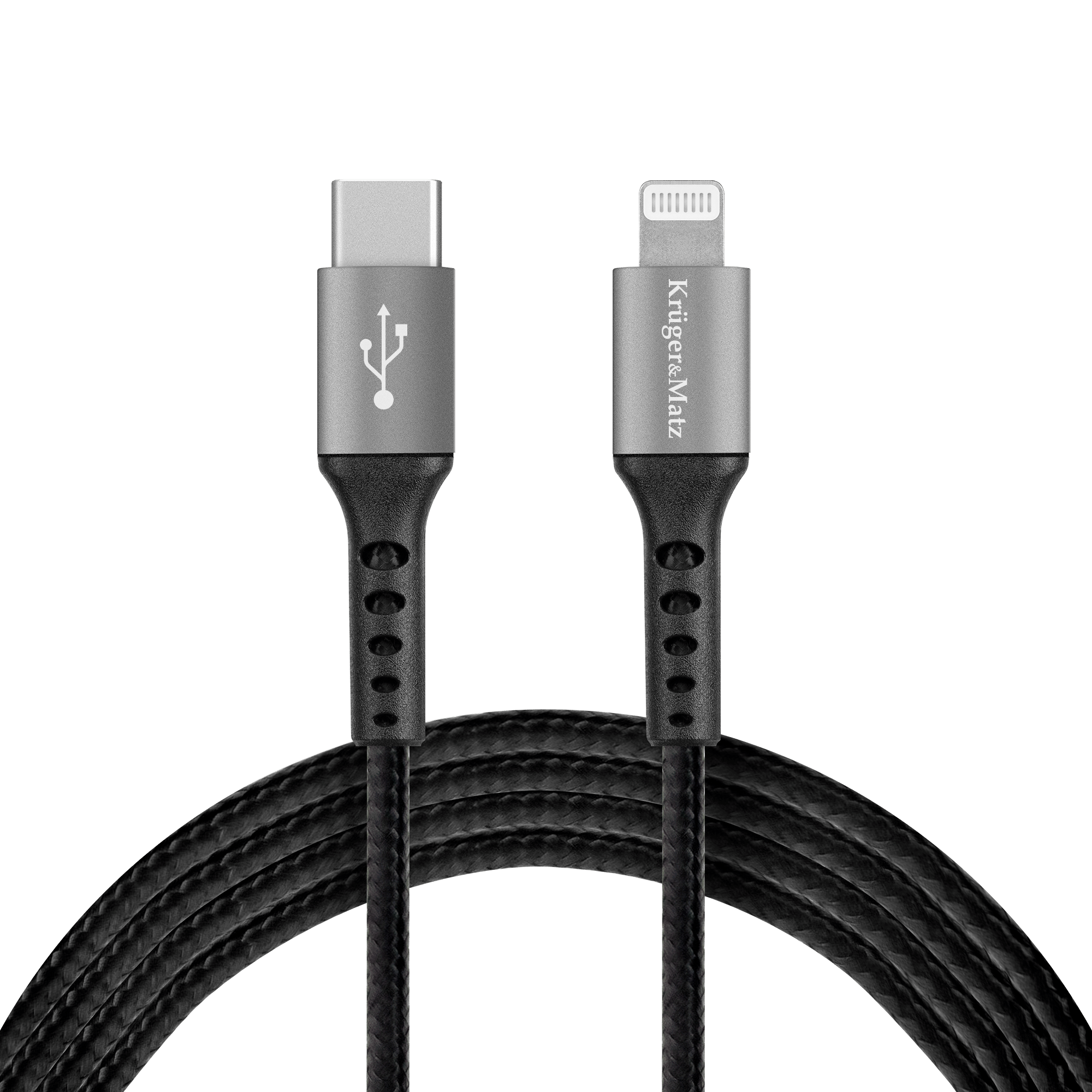 Kabel USB typu C - wtyk Lightning C94 MFi 1 m Kruger&Matz - Lechpol B2B