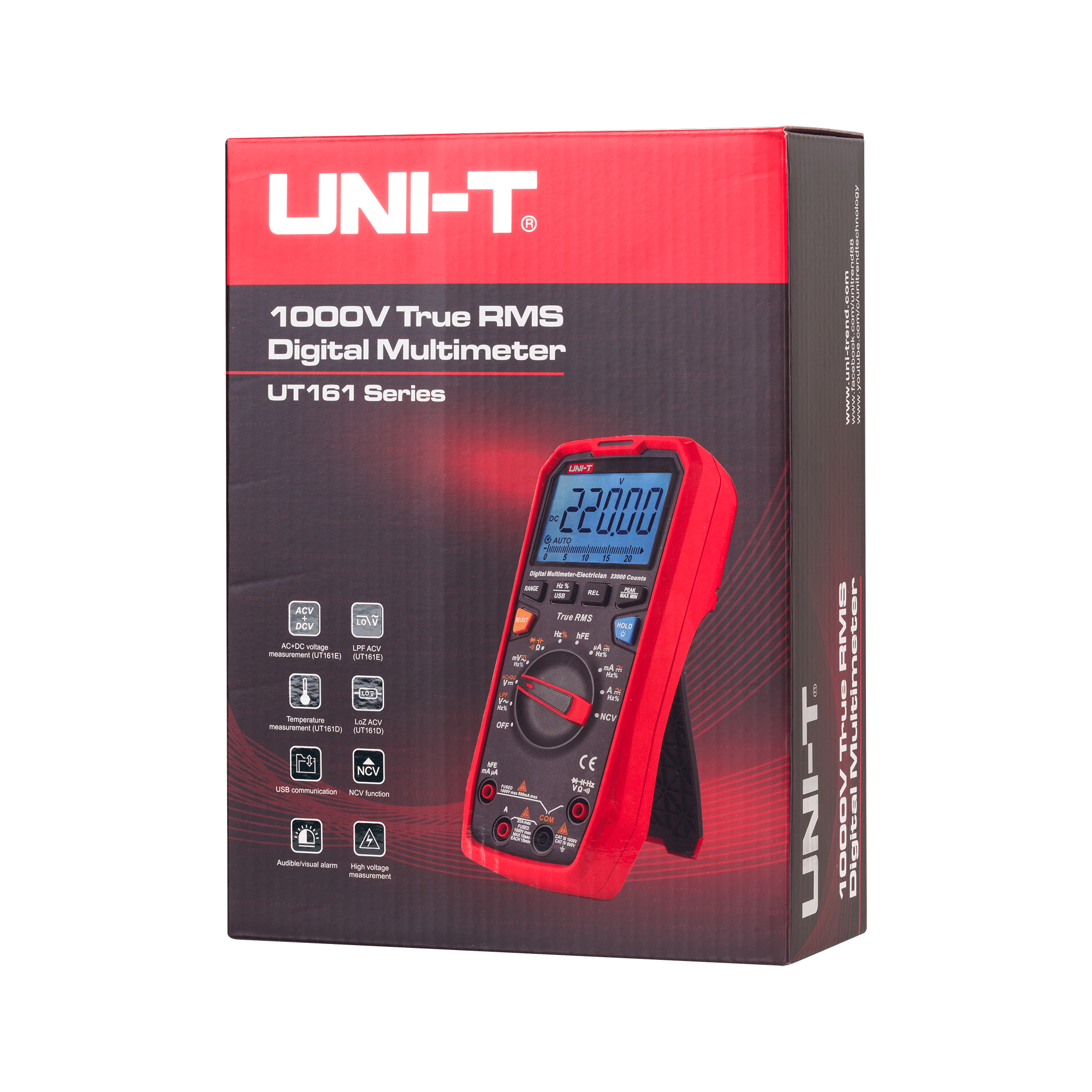 Miernik uniwersalny UT161D - Lechpol B2B