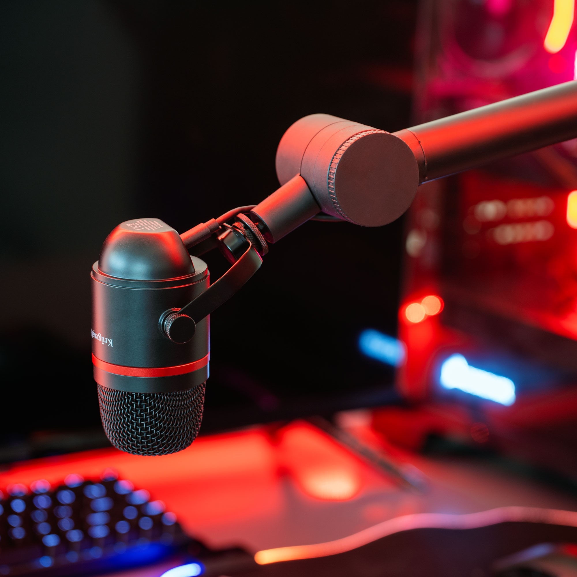 Mikrofon gamingowy / vlogerowy na USB Kruger&Matz Warrior GV-200 ...