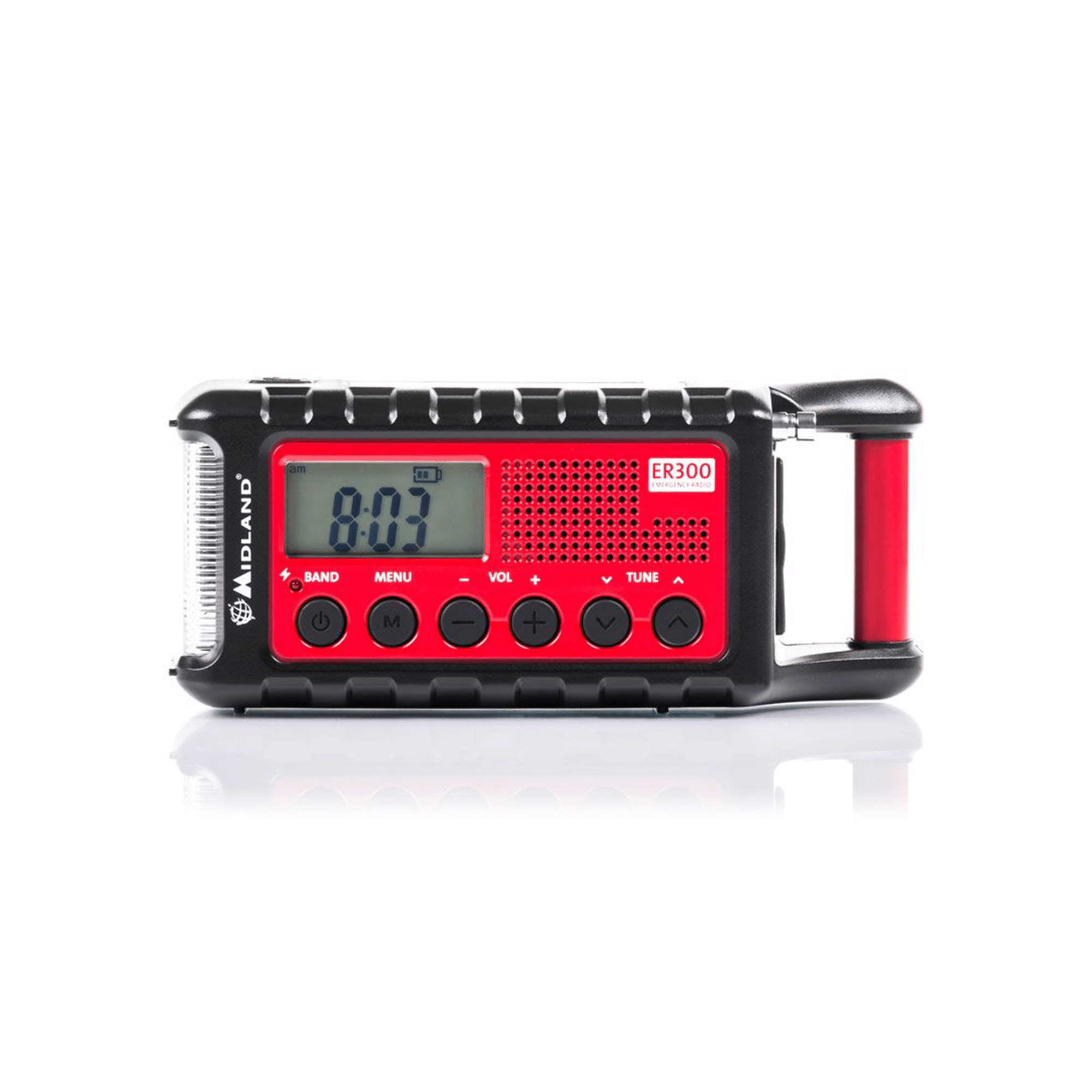 Radio alarmowe Midland ER300 z akumulatorem 2600mAh dynamo solar ...