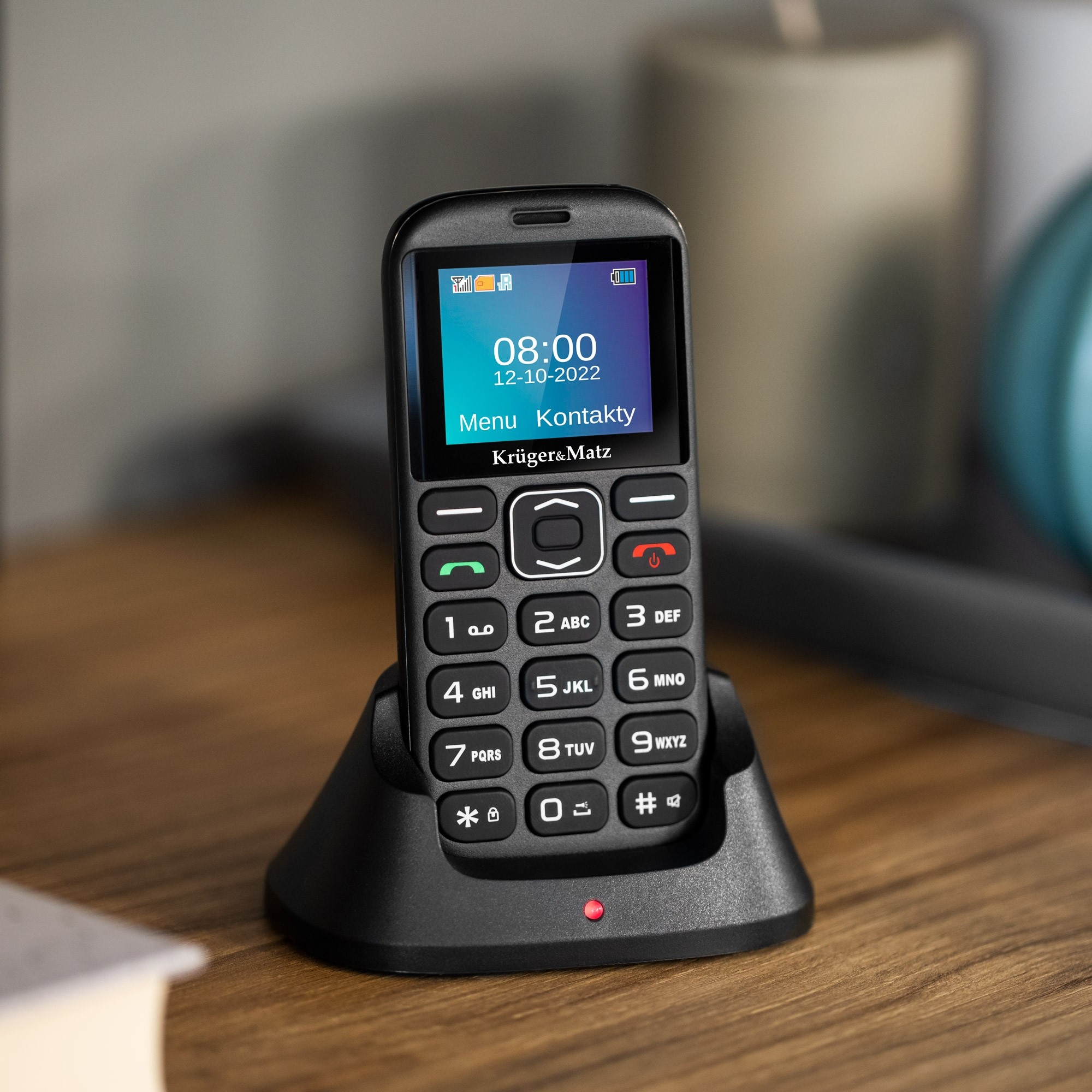 Telefon GSM dla seniora Kruger&Matz Simple 921 - Lechpol B2B