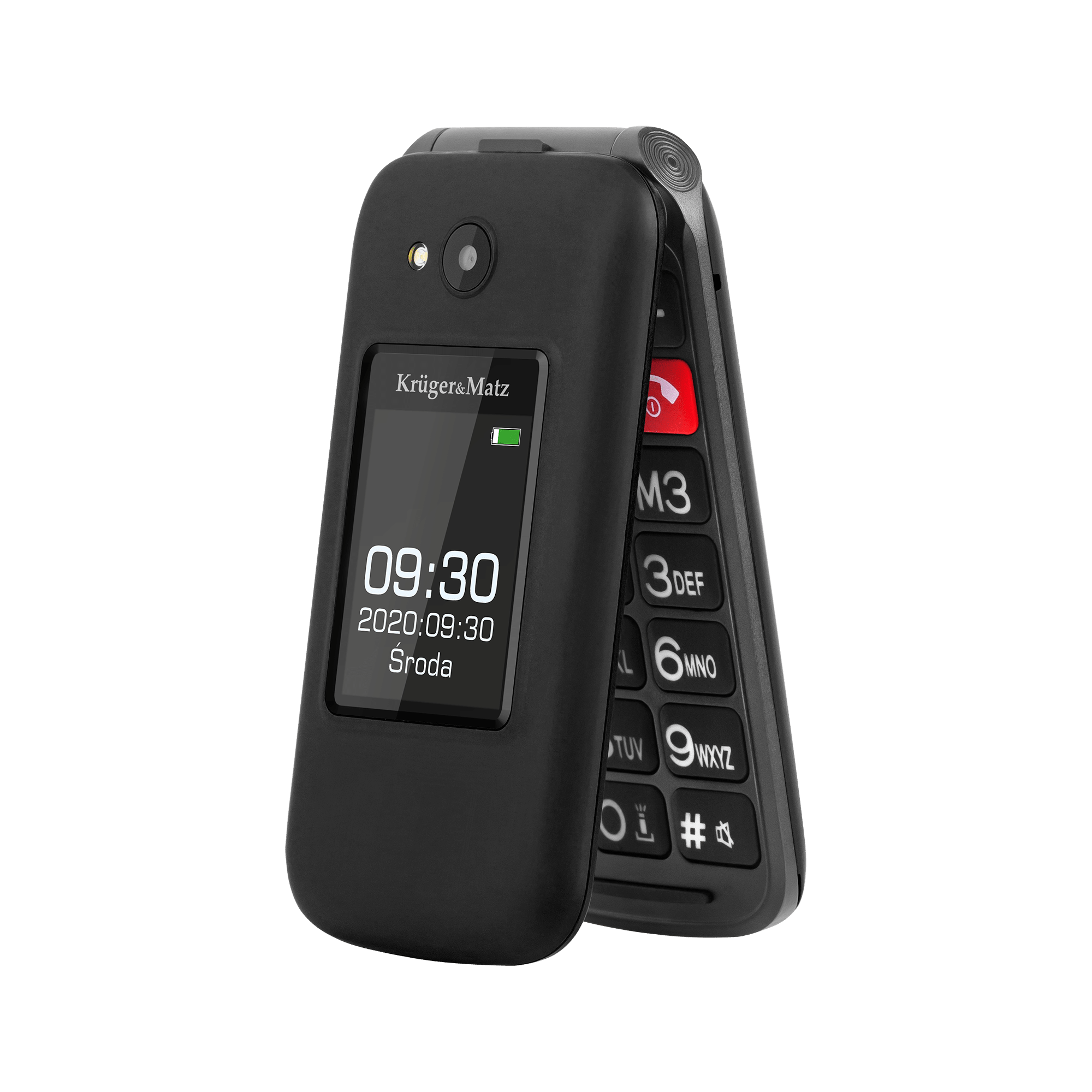 Telefon GSM dla seniora Kruger&Matz Simple 930 - Lechpol B2B